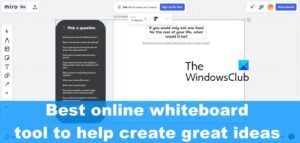 Best online Whiteboard tools to create great ideas