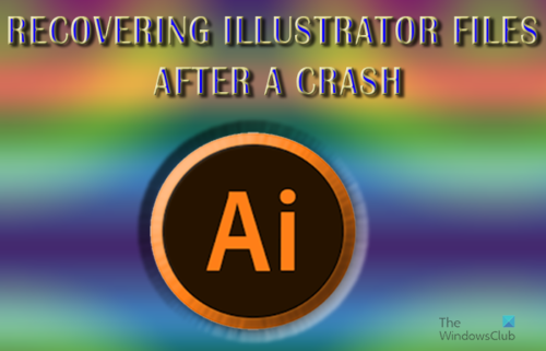How to recover Illustrator files after a crash