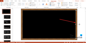 How to create a Chalkboard Background in PowerPoint