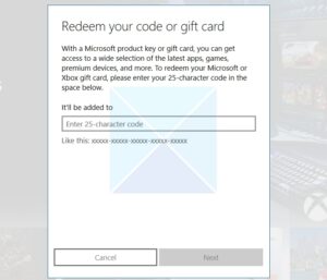 How to Redeem Code or Gift Card from Microsoft Store