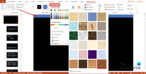 How to create a Chalkboard Background in PowerPoint
