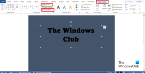 How to create a 3D text effect in Word