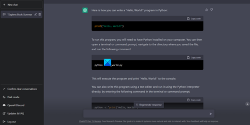 Things you can do with ChatGPT