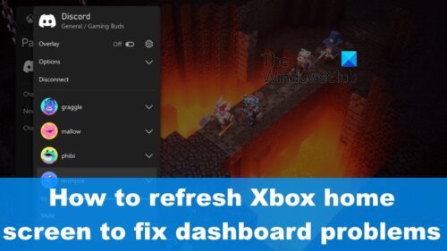 How to refresh Xbox Home Screen to fix Dashboard problems
