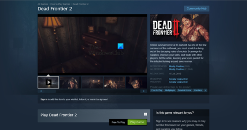 Best free Horror Games on Steam you must check out