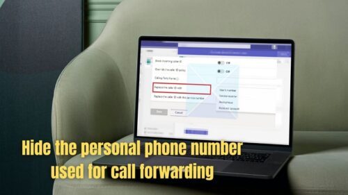 How to hide Phone Number in Microsoft Teams