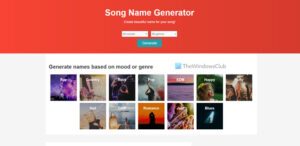 Best Song Name Generator with keywords