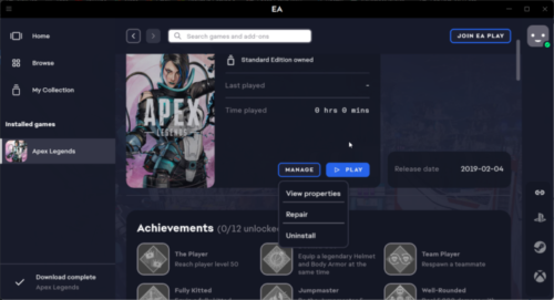 Apex Legends crash after EasyAntiCheat [Fix]