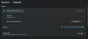 No sound after unplugging headphones in Windows 11/10