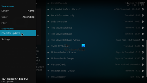 Kodi couldn’t connect to network server