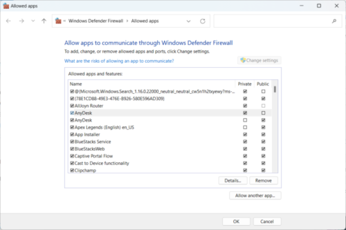 EAC driver error 1275 in Windows 11