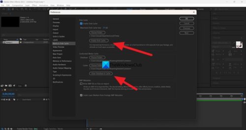 Adobe After Effects high CPU and RAM usage (Fixed)