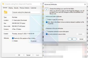 How to Lock a File or Folder in Windows 11/10