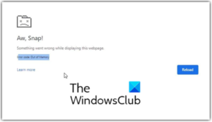 Fix Error code Out of Memory in Chrome, Edge, Brave