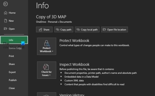 How to remove Metadata from Excel sheet