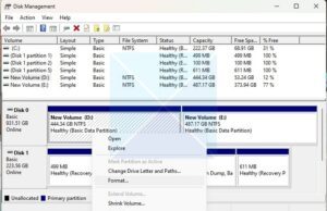 Hard Drive missing after cloning in Windows 11