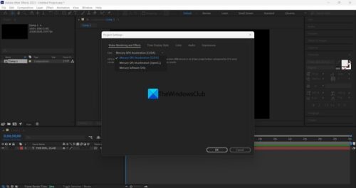 Adobe After Effects high CPU and RAM usage (Fixed)