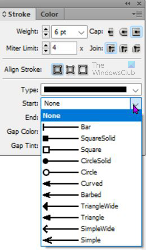 How to change Stroke Styles in InDesign