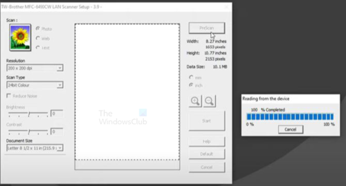 How to scan an Image with GIMP?