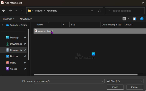 How to add Audio Comments in Acrobat Reader