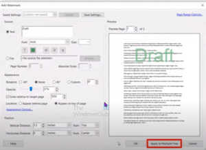 How to add, update or remove a watermark in Acrobat