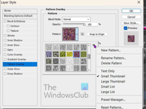 How to make a Patterned or Textured line in Photoshop
