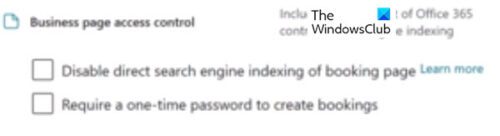 How to customize and publish a Microsoft Bookings page?