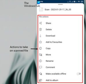 How to scan documents directly to OneDrive