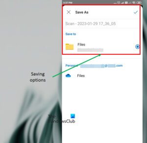 How to scan documents directly to OneDrive