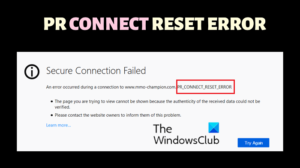 Fix PR CONNECT RESET ERROR on Firefox