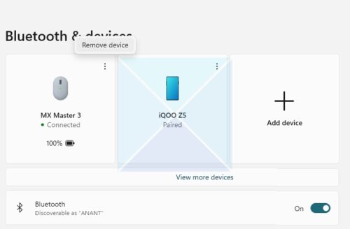 Bluetooth keeps disconnecting randomly in Windows 11