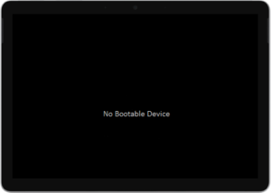How to fix No Bootable Device on Surface