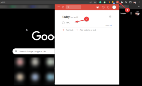 How to use Todoist Chrome extension