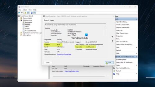 What is Audit Success or Audit Failure in Event Viewer