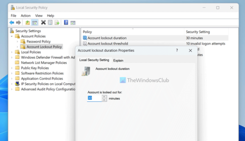 Fix A User Account Was Locked Out Error In Windows 1110