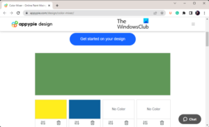 Best free Color Mixing apps and online tools for Windows 11/10