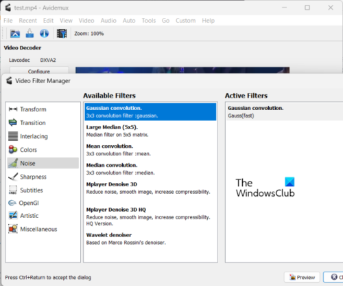 How to add Noise to Videos in Windows 11/10