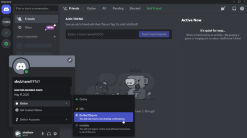 How to remove red dot on Discord icon?