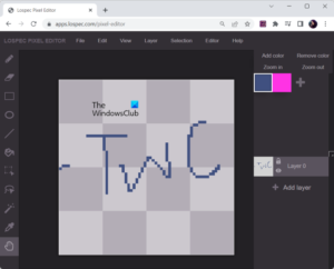 How to create Pixel Art on Windows 11/10?