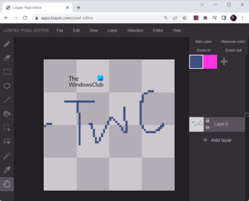 How to create Pixel Art on Windows 11/10?
