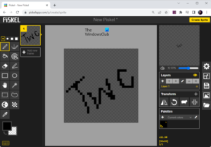 How to create Pixel Art on Windows 11/10?
