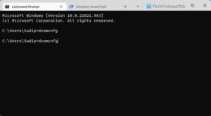 How to open Component Services in Windows 11/10