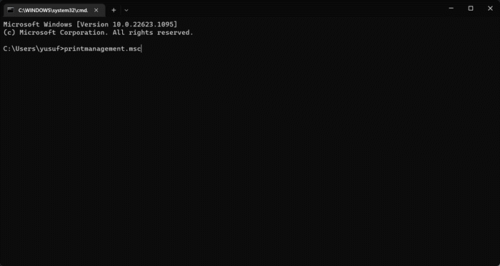 How to open and use Print Management Tool in Windows 11/10