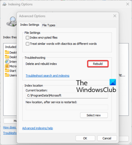 Search bar crashing or not working in Windows 11