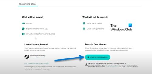 How to migrate Bethesda Launcher Games to Steam