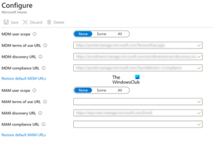 Error 80180002, Mobile Device Management (MDM) server failed