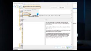 Webcam redirection not working in Windows 365 Cloud PC
