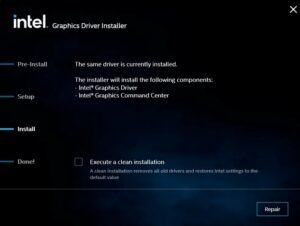 Your system has a driver that is locked to manufacturer specifications