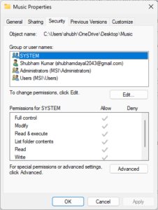 VirtualBox Shared Folder permission denied in Windows 11