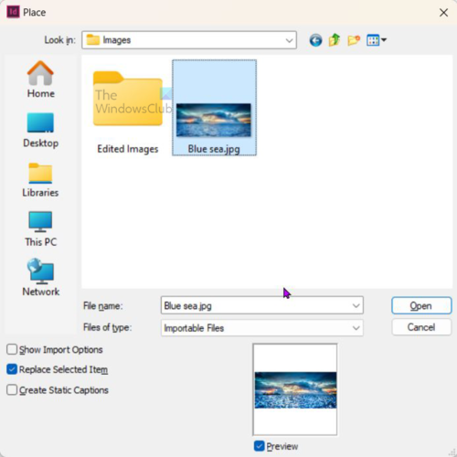 How to add an image to text in InDesign